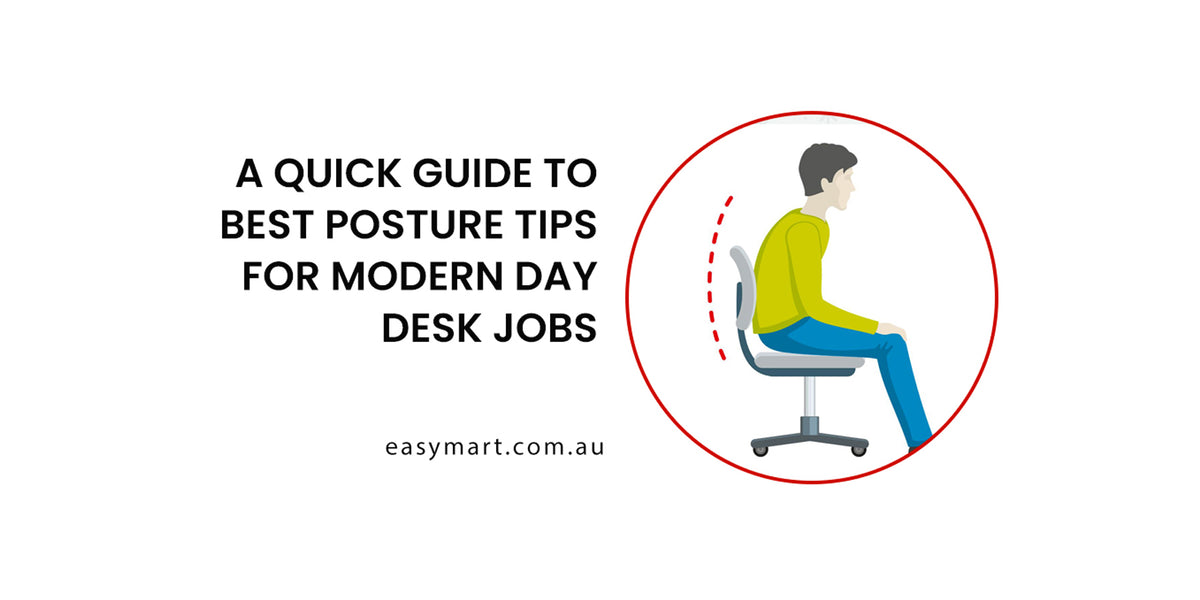 Quick Tips and Benefits of practicing good posture at Work
