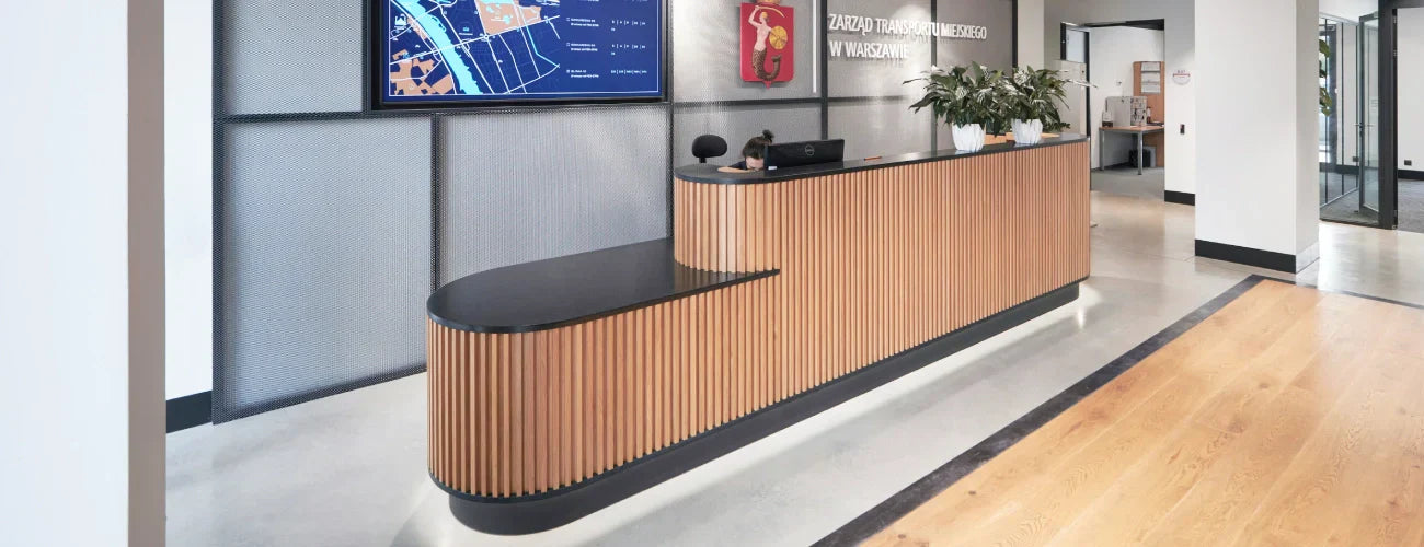 Small Business Reception Desk Ideas for Businesses - EasyMart
