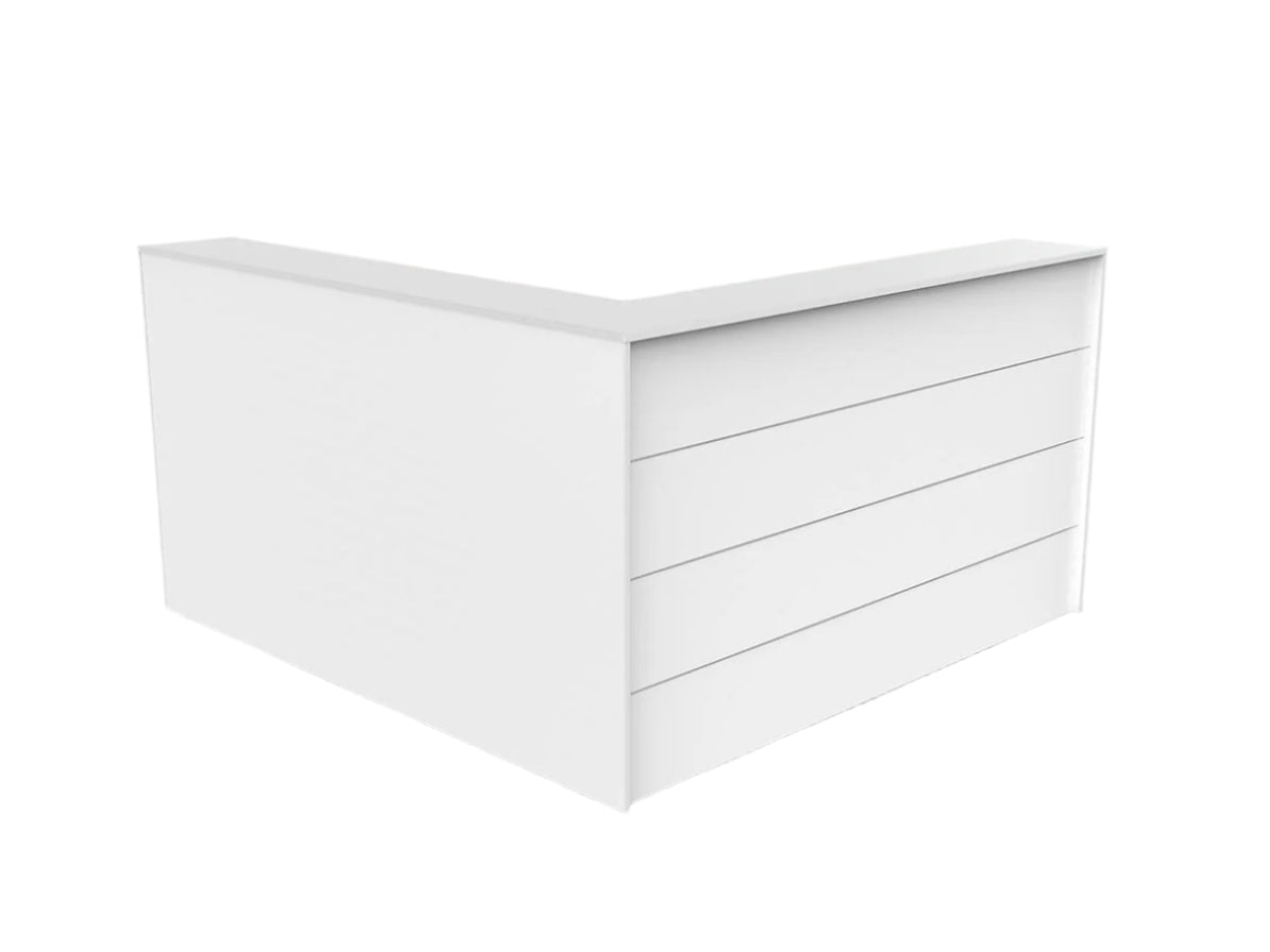 Axis Corner Reception Facade | Corner Reception Counters
