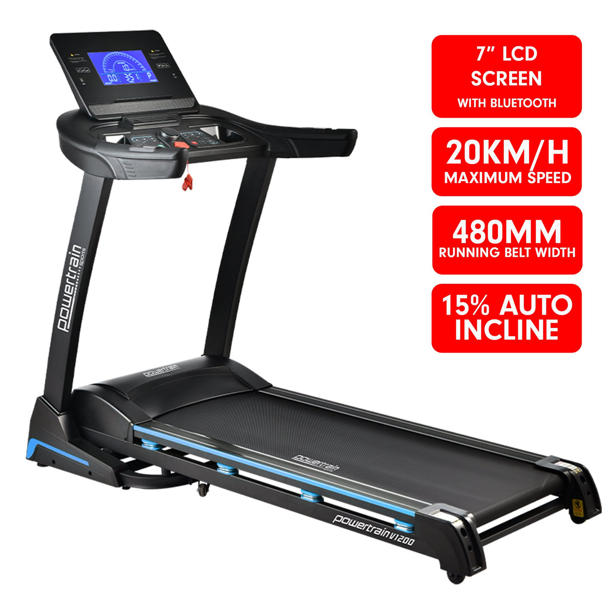 Powertrain V1200 Treadmill | EasyMart Australia
