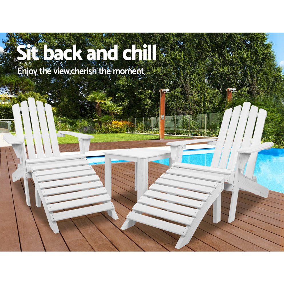 Buy beach table and chairs/outdoor wooden sun lounge online