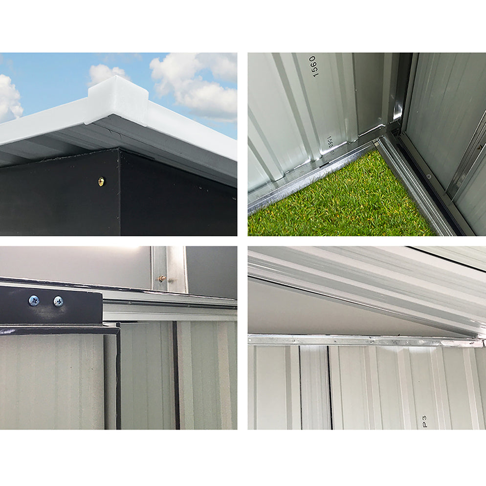 Giantz Metal Garden Shed | Buy Best Grey Garden Shed in Australia