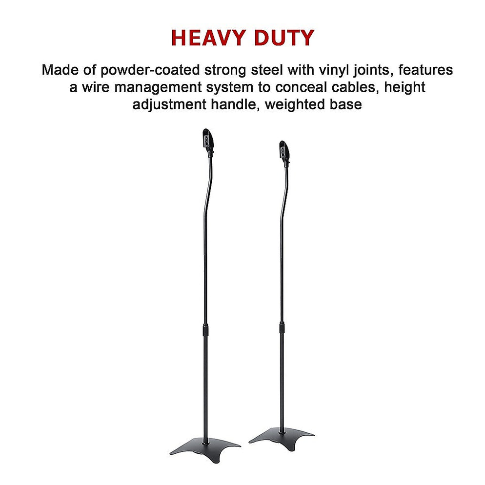 Heavy Duty Rear Speaker Stands Available In Set Of 2